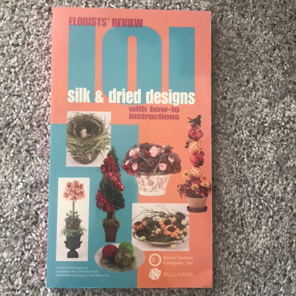 Other | 11 Silk Dried Flower Designs Book Diy Floral Arrangements Guide ...